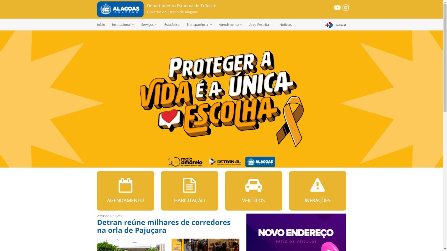 Detran Alagoas Detran-AL: gestão do trânsito, formação de condutores, e ...