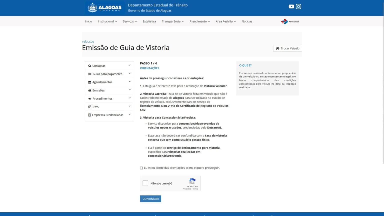 2ª via Documentos DETRAN AL – CNH, CRLV e CRV