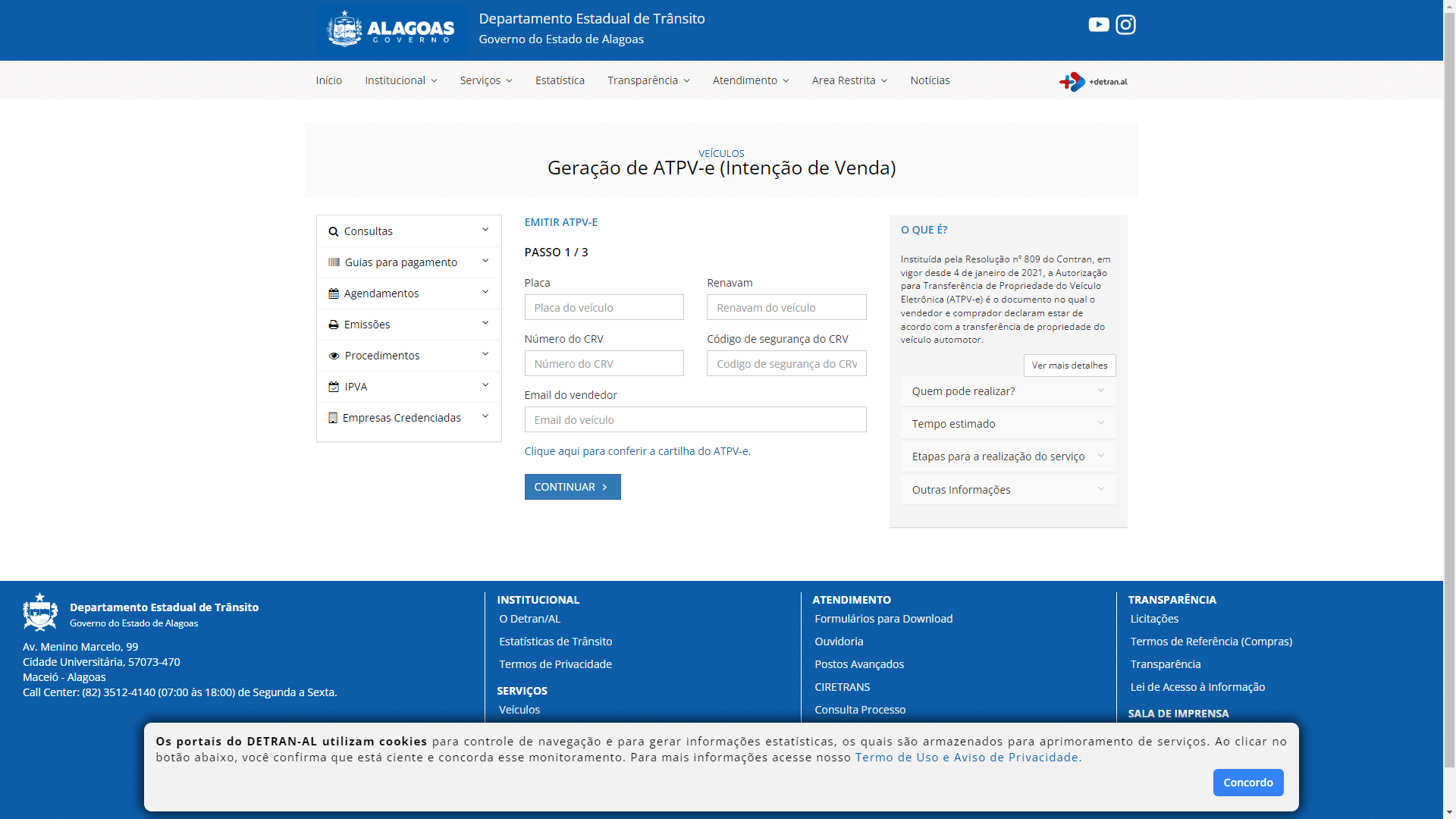 Transferência de Propriedade de Veículo: Processo, Documentos Detran AL